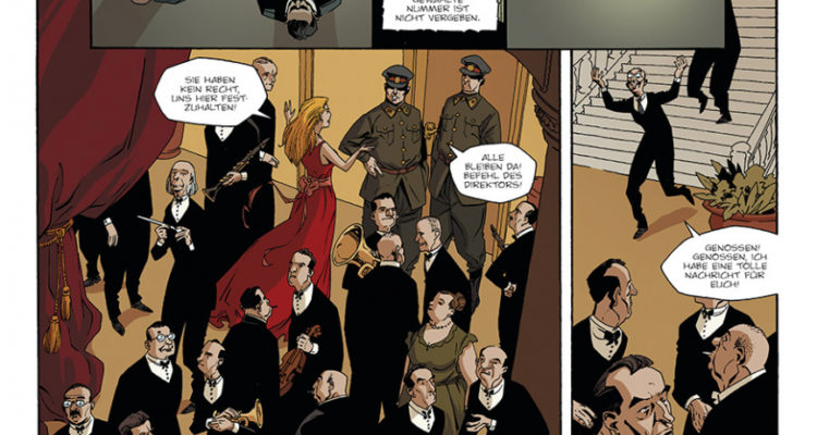 The Death of Stalin Comic Szene 4 | Film-Rezensionen.de